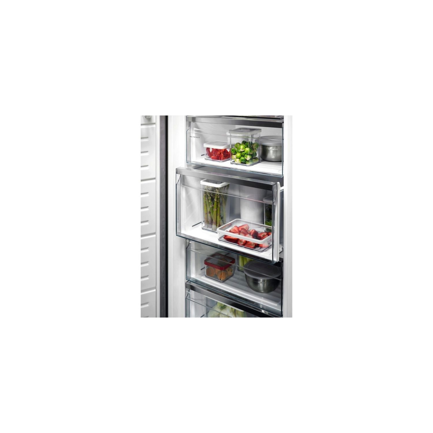 AEG Tall Frost Free Freezer Stainless Steel - MG Domestic